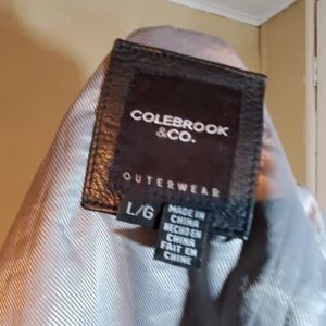 Colebrook | Jackets & Coats | Colebrook Co Black Leather Coat | Poshmark